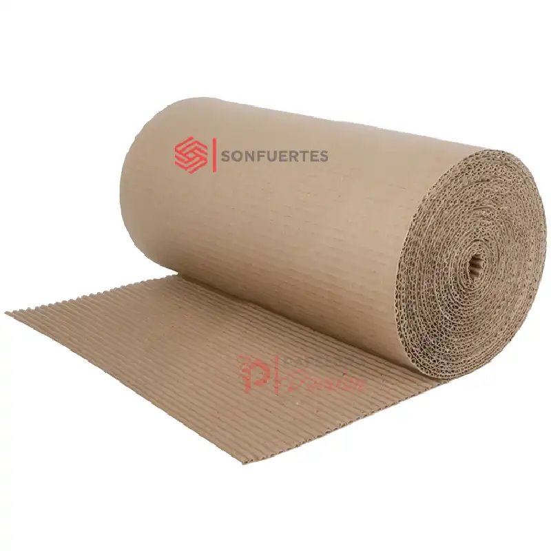 Rollo de cartón corrugado 60cm - Protección y calidad