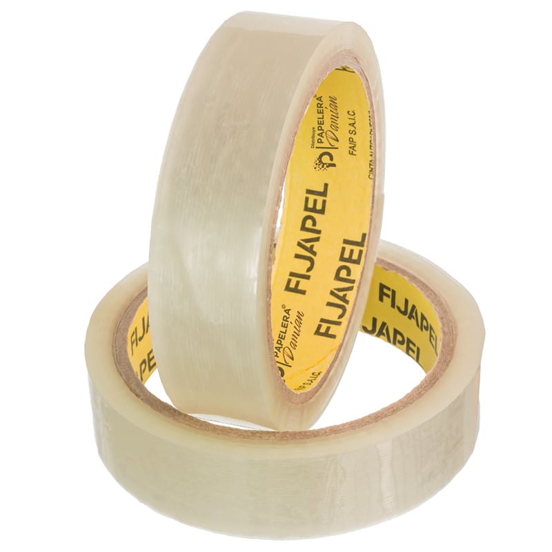 Cinta Adhesiva Transparente 24mm Fijapel 45mt Rollo