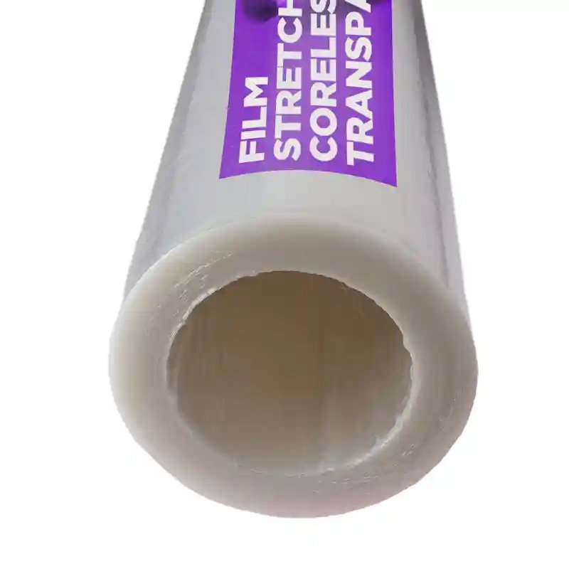 Film Stretch 50cm sin cono 3Kg para embalaje eficiente